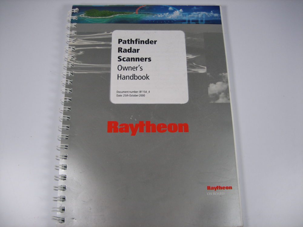 Raytheon Pathfinder Radar Scanners - Owner's Handbook - Free Shipping ...