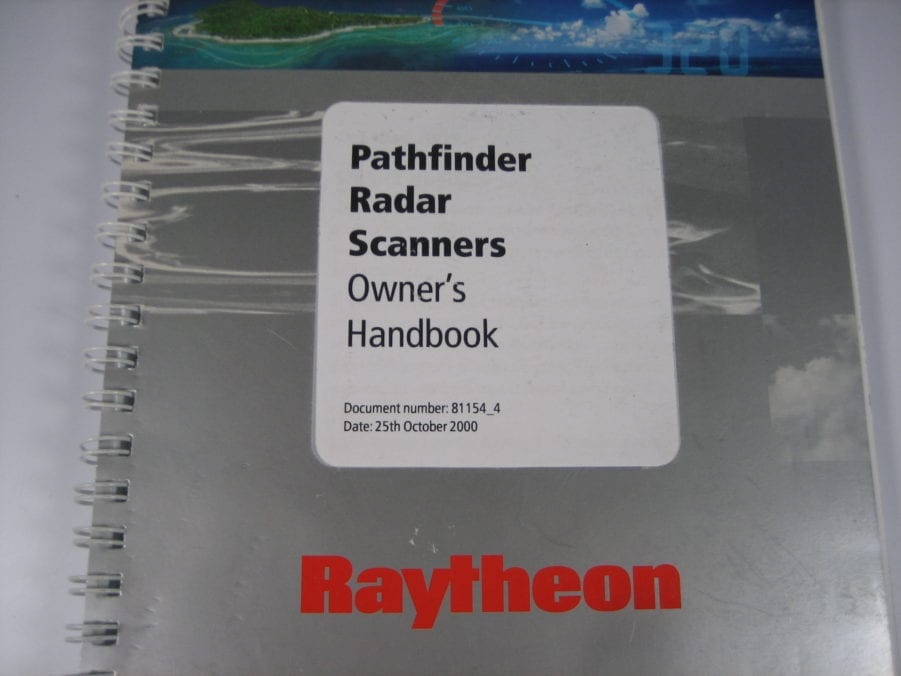 Raytheon Pathfinder Radar Scanners - Owner's Handbook - Free Shipping ...