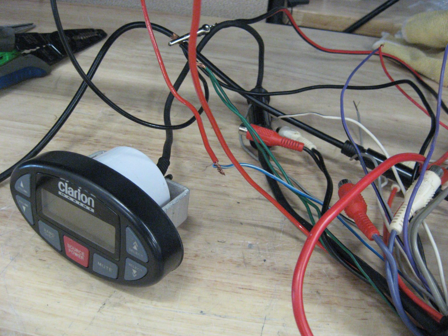 Clarion XMD-3 XMD-1 Marine Radio/CD Wired Controller (Tested) - Max ...
