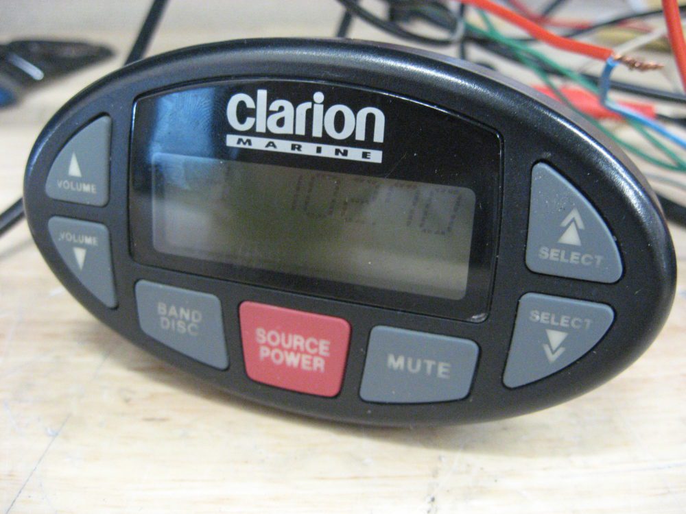 Clarion XMD-3 XMD-1 Marine Radio/CD Wired Controller (Tested) - Max ...