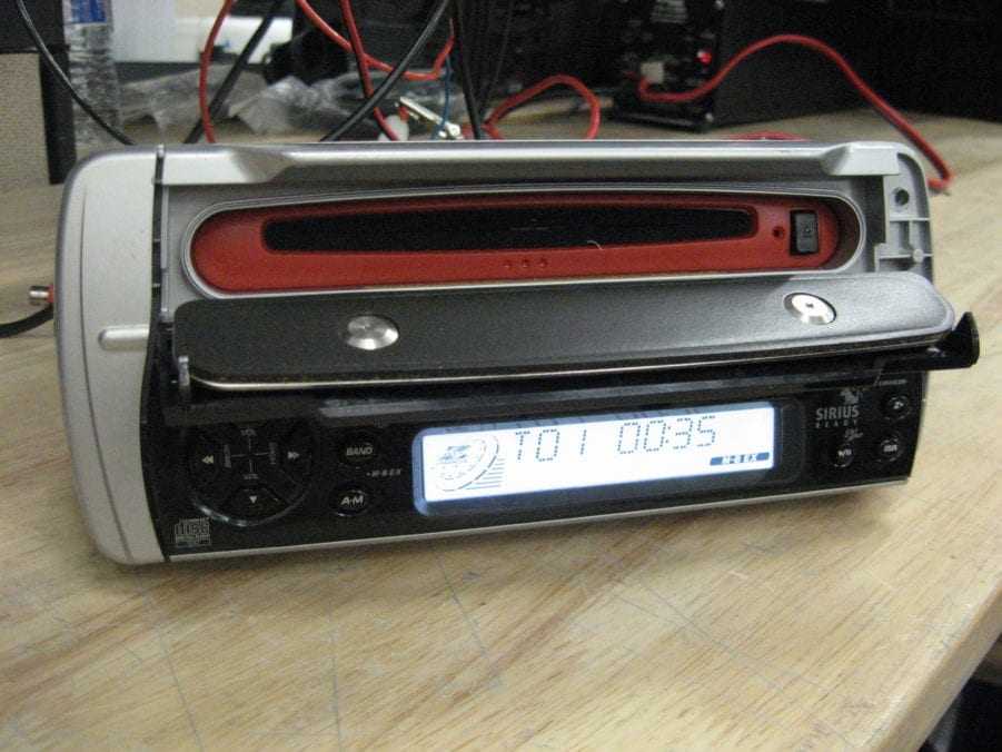 Clarion XMD3 Marine Stereo Head Unit w/ Wire Harness BENCH TESTED GOOD ...