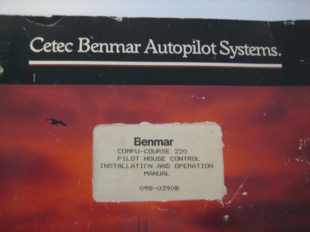 Benmar Compu-Course 220 Pilot House Control Installation and Operation ...