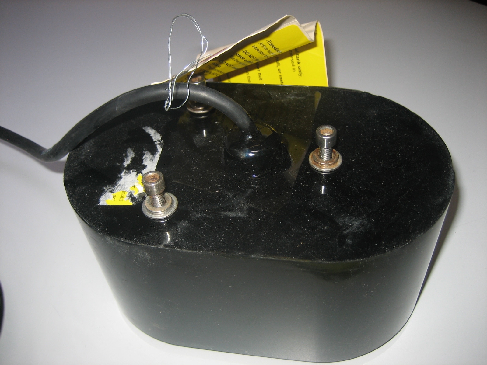 Simrad/Airmar 000-11688-001 CM275-LH-W 1kw Cavity Chest Mount CHIRP ...