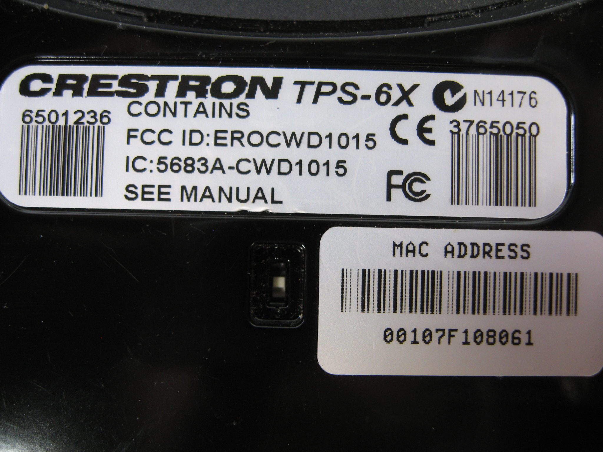 Crestron TPS-6X Touchscreen Control Module w/ Charging Dock - Max ...