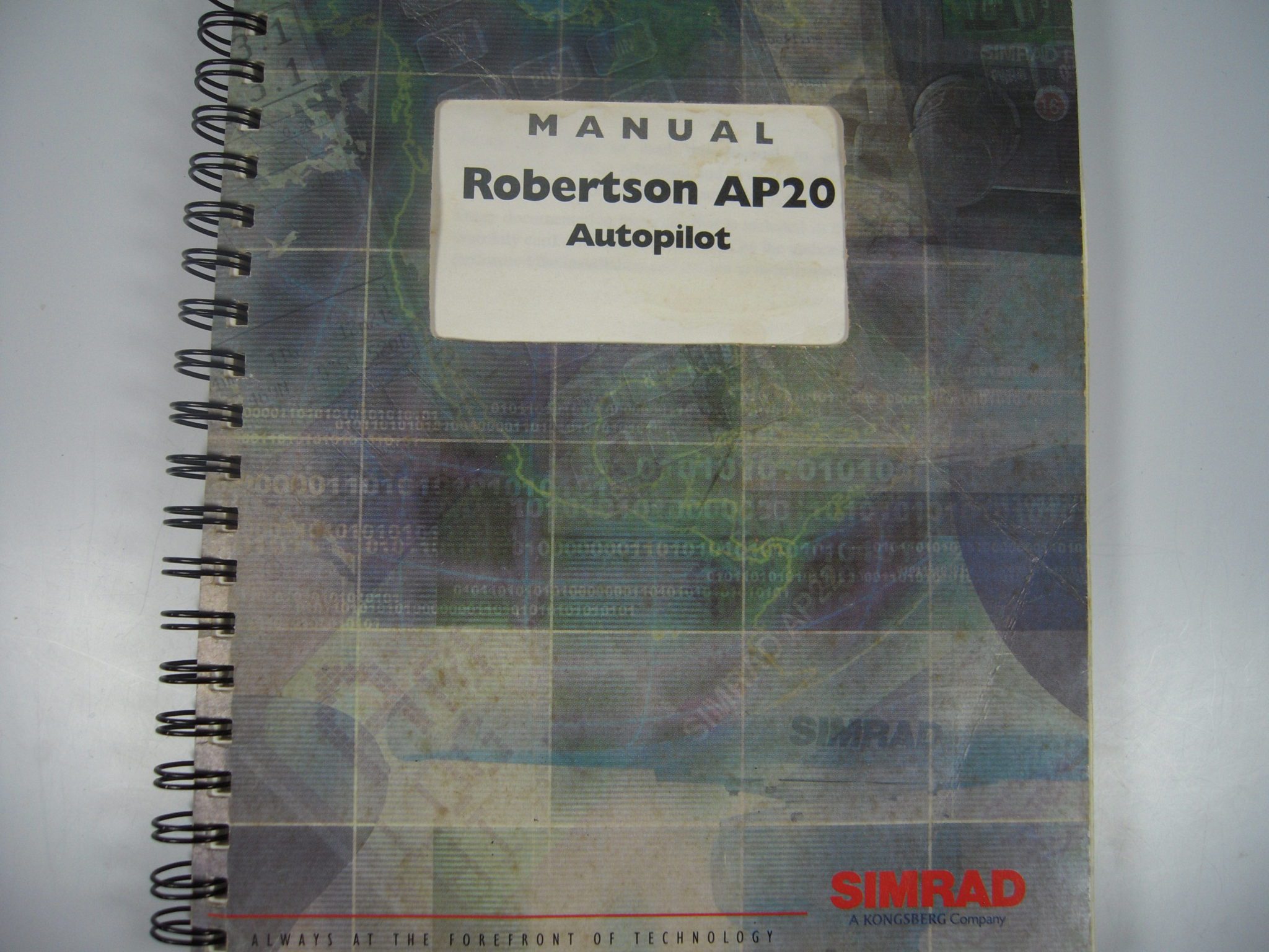 Simrad Robertson AP20 Autopilot Operation and Instruction Manual - Max ...