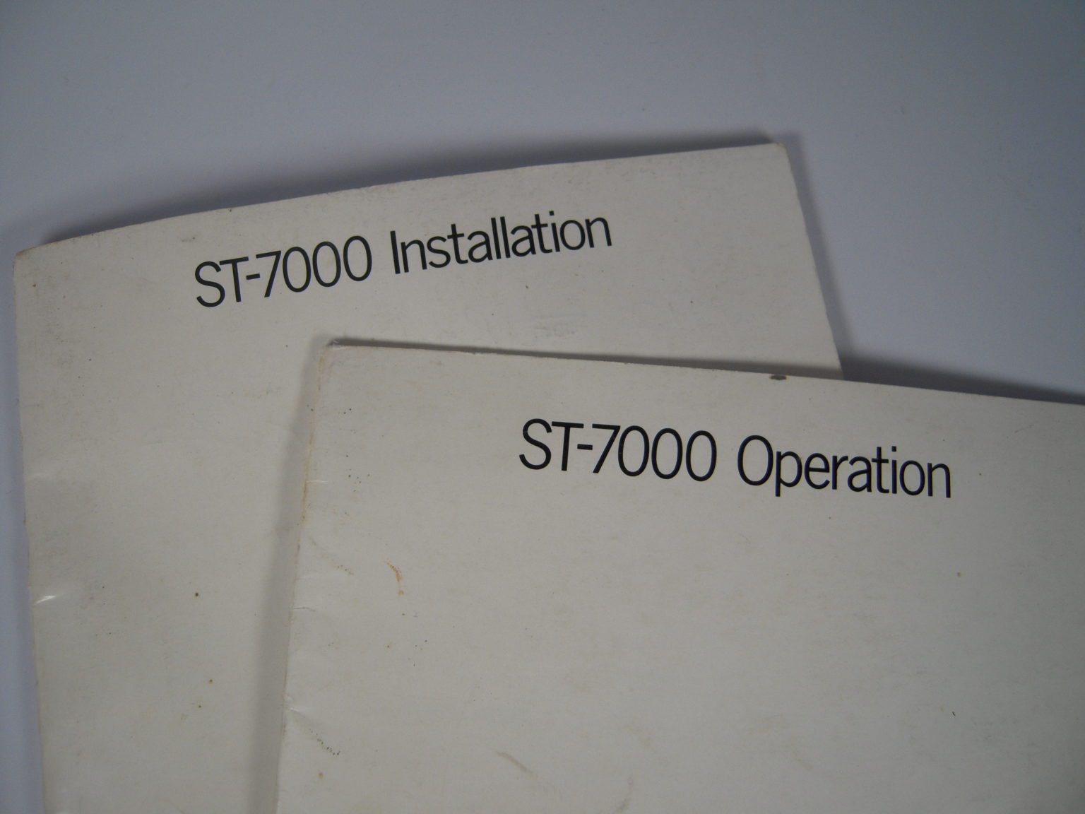 Autohelm ST-7000 Installation and Operation Manuals - Max Marine ...