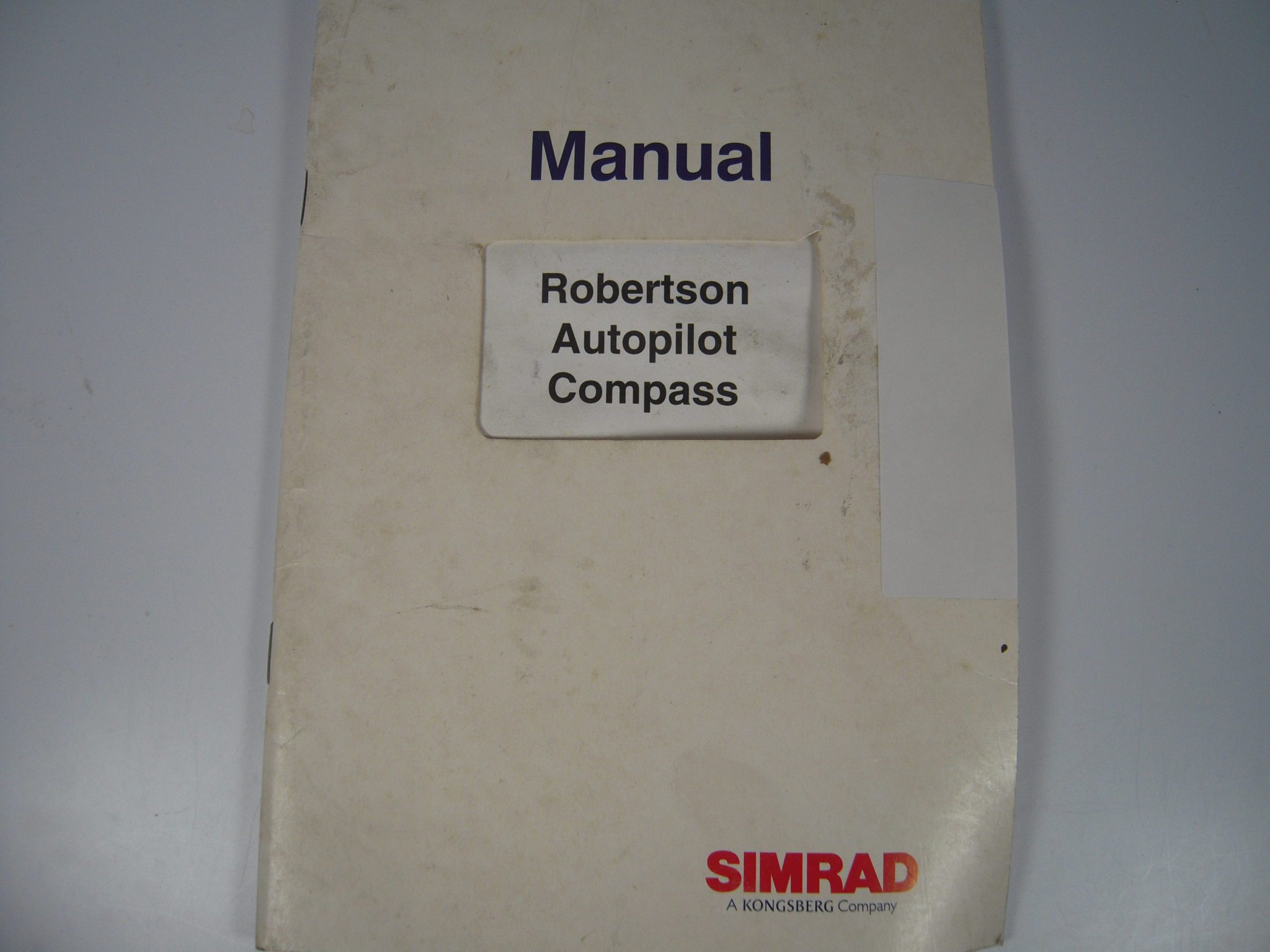 Robertson Autopilot Compass Operator's Manual - Max Marine Electronics