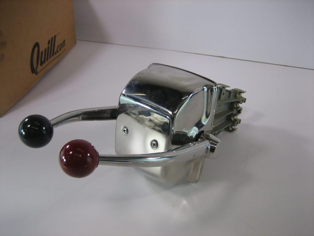 Morse VINTAGE Top Mount Dual Function Marine Binnacle Throttle Shifter ...