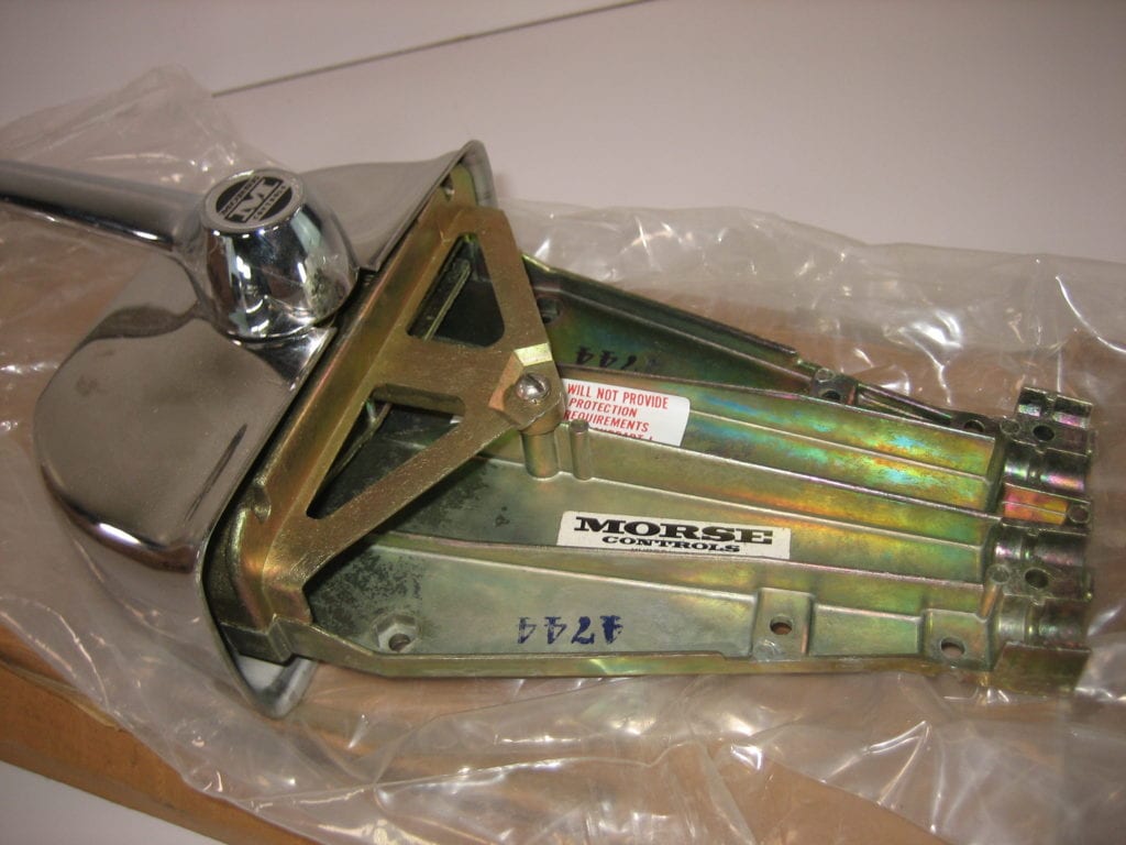 Morse VINTAGE Top Mount Single Function Marine Binnacle Throttle ...