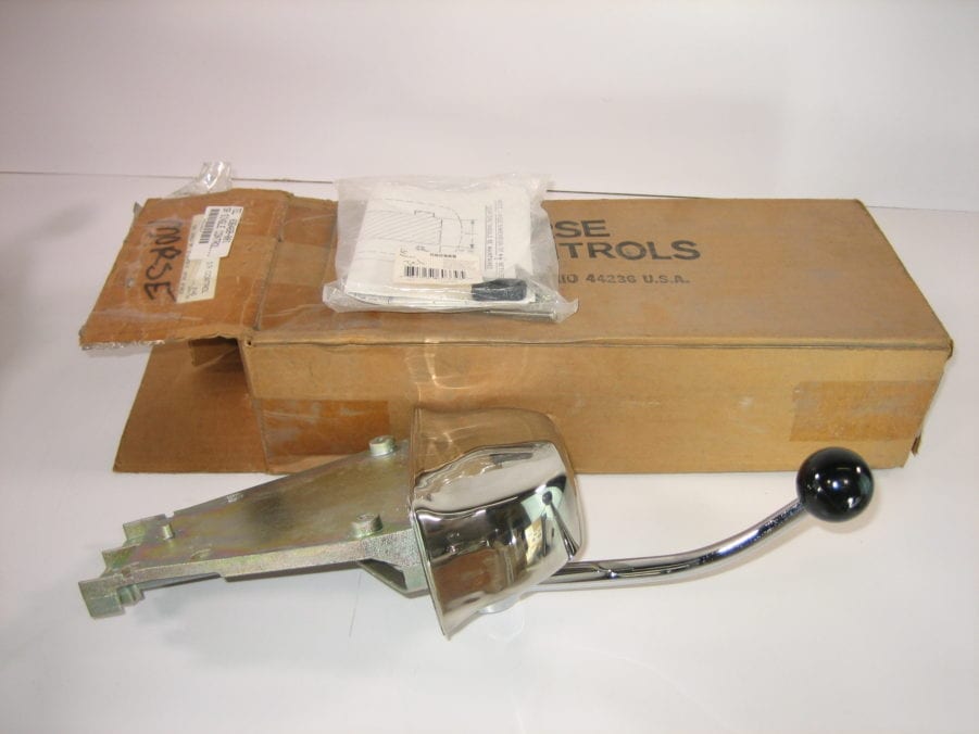 Morse VINTAGE Top Mount Single Function Marine Throttle Shifter Control ...