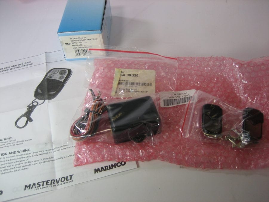 BEP Mastervolt Czone *NEW* Wireless Remote Key Kit f/701-Md & 720 80 ...