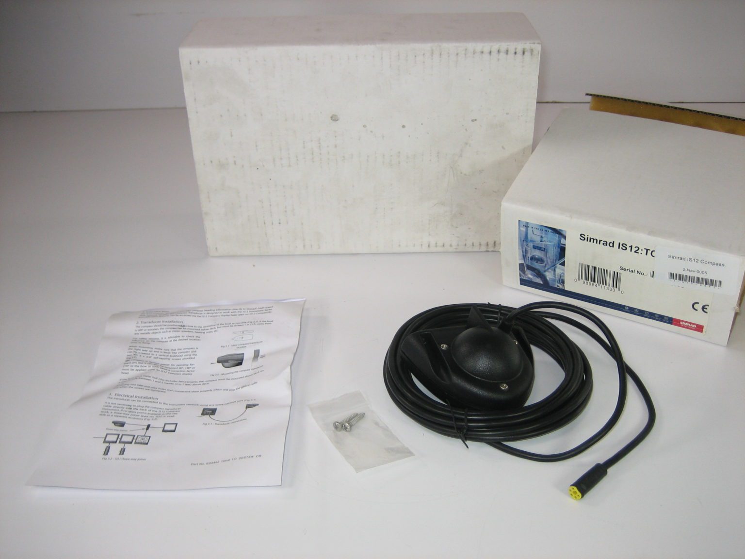 Simrad IS12 Compass Transducer w/Simnet End