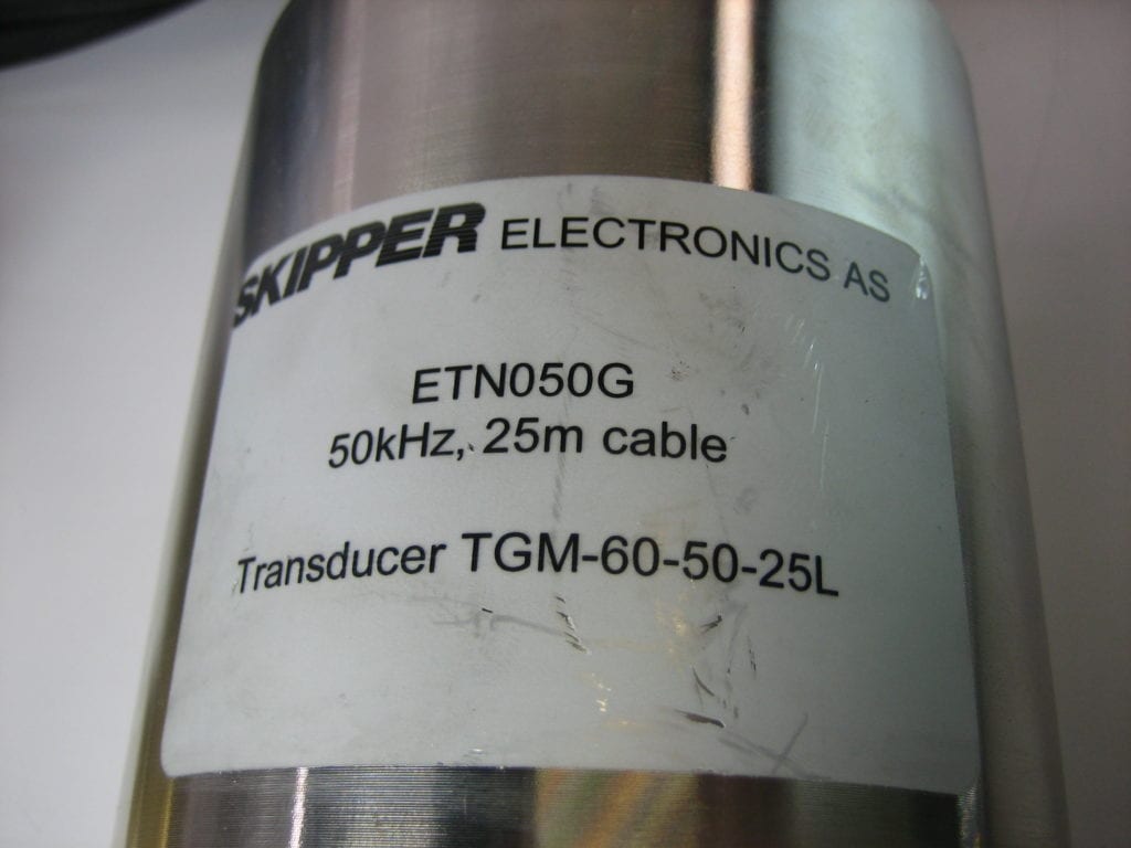 Skipper 50 kHz Transducer TGM 60-50-25L in Ice-Protected Steel Housing ...