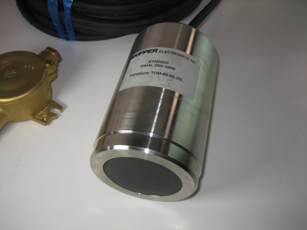 Skipper 50 kHz Transducer TGM 60-50-25L in Ice-Protected Steel Housing ...