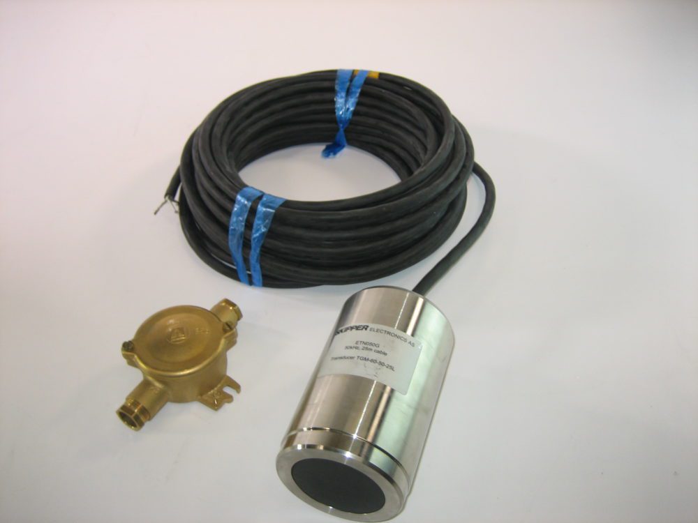 Skipper 50 kHz Transducer TGM 60-50-25L in Ice-Protected Steel Housing ...