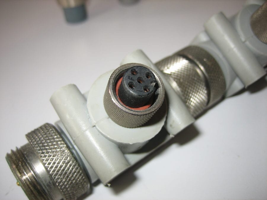 Molex Brad *LOT OF 3* NMEA 2000 Mini to Micro-C T-Connectors ...