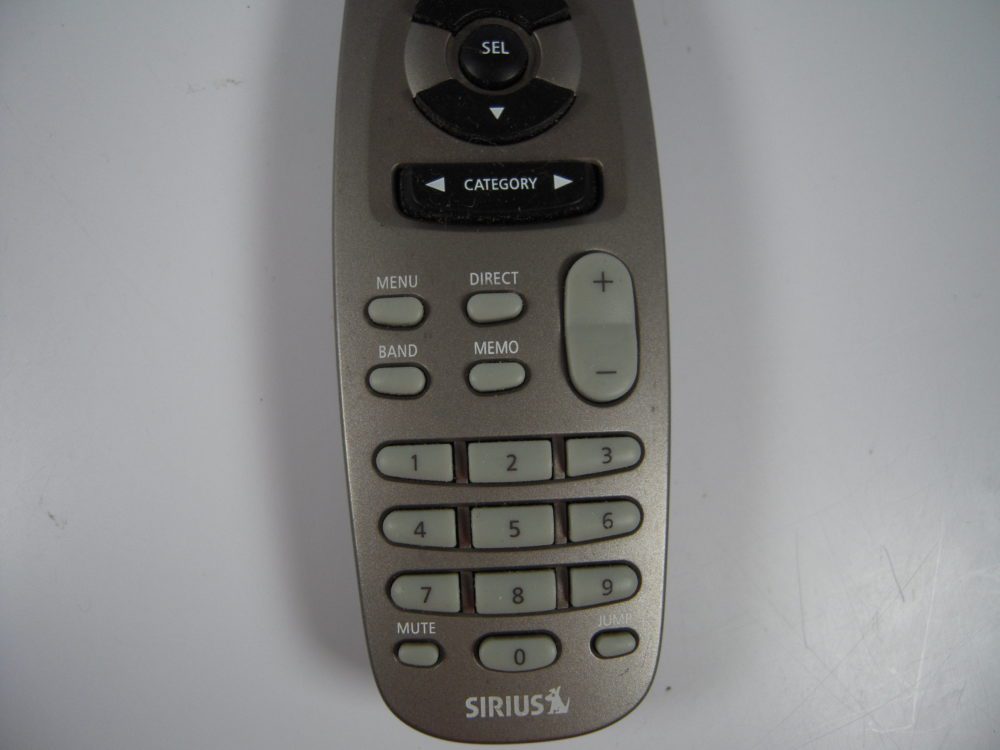 Sirius XM Remote Control for Sportster Stratus Starmate - Free Shipping ...