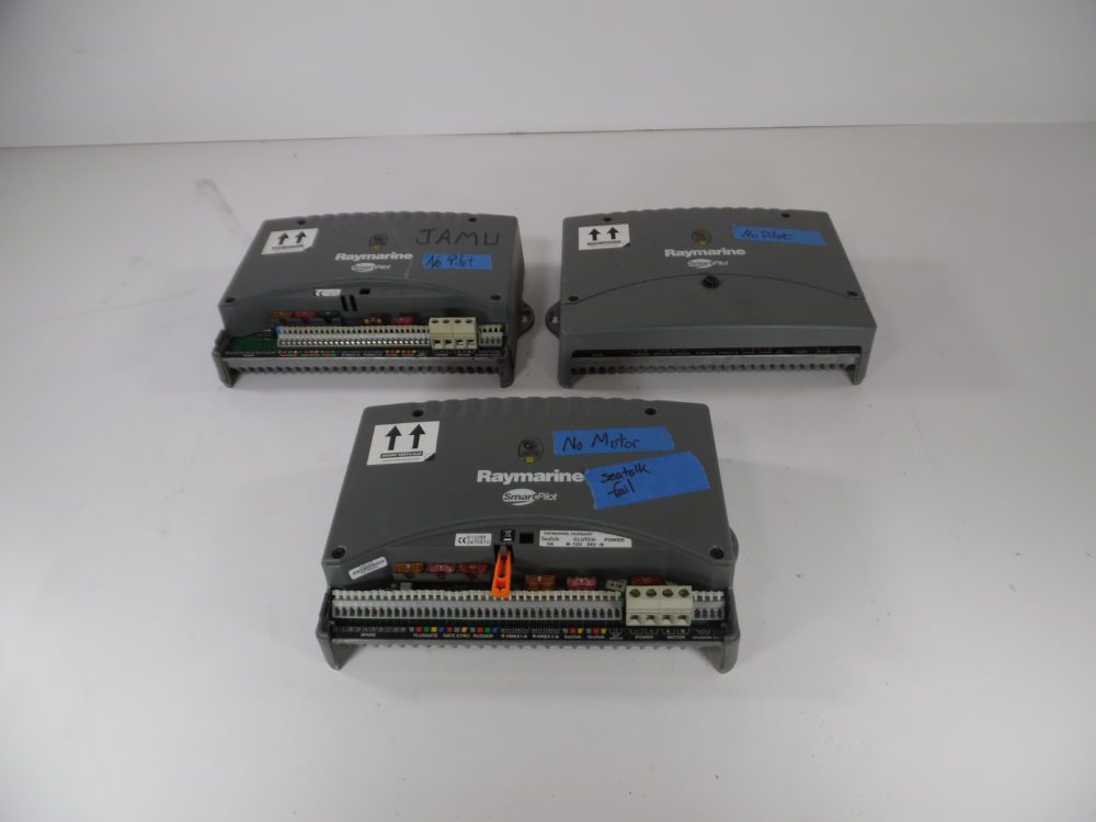 LOT OF 3 - Raymarine Autopilot Computers - S2 - S3 - FOR PARTS OR ...