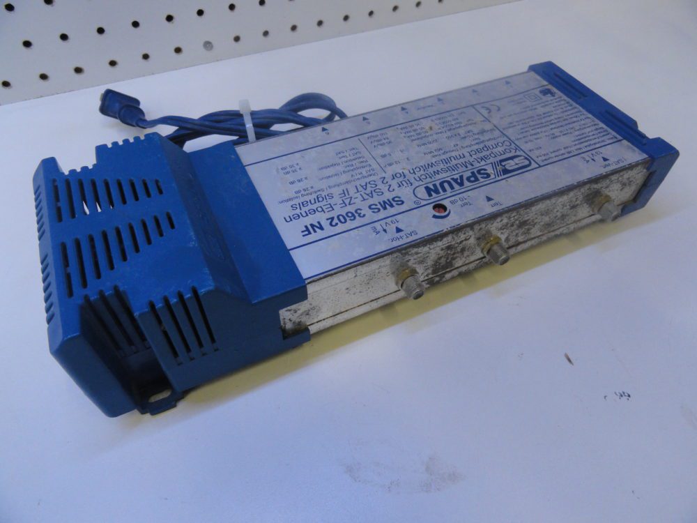 Spaun SMS3602NF Compact MultiSwitch for 2 SAT IF Signals - Free US ...