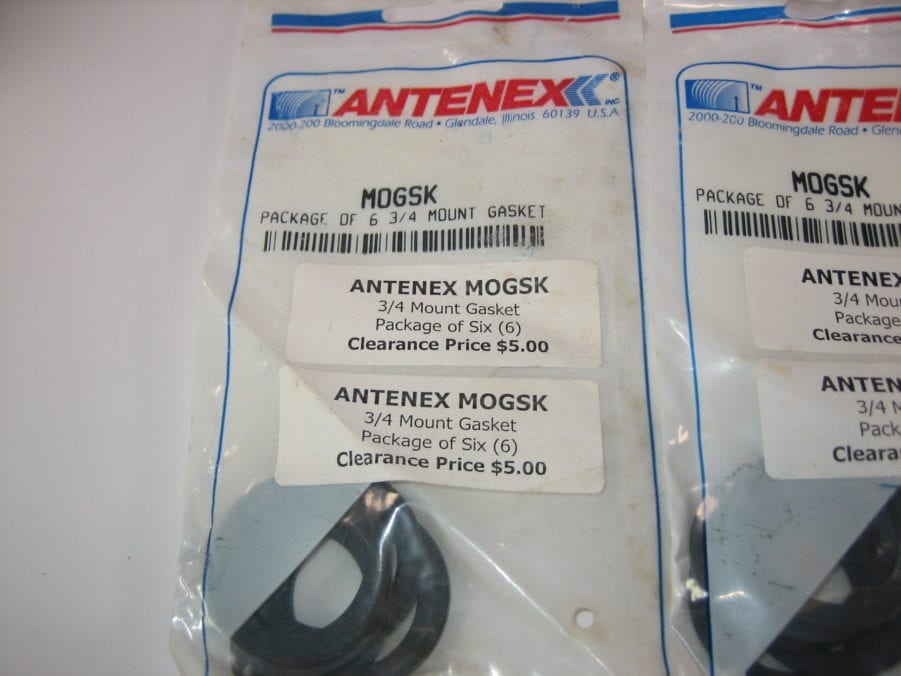 Antenex / Laird NEW LOT OF 36 3/4 Antenna Mount Rubber Weather Seals ...