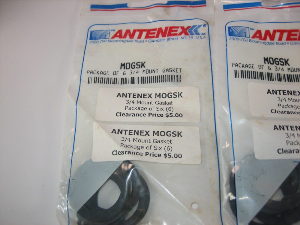 Antenex / Laird NEW LOT OF 36 3/4 Antenna Mount Rubber Weather Seals ...