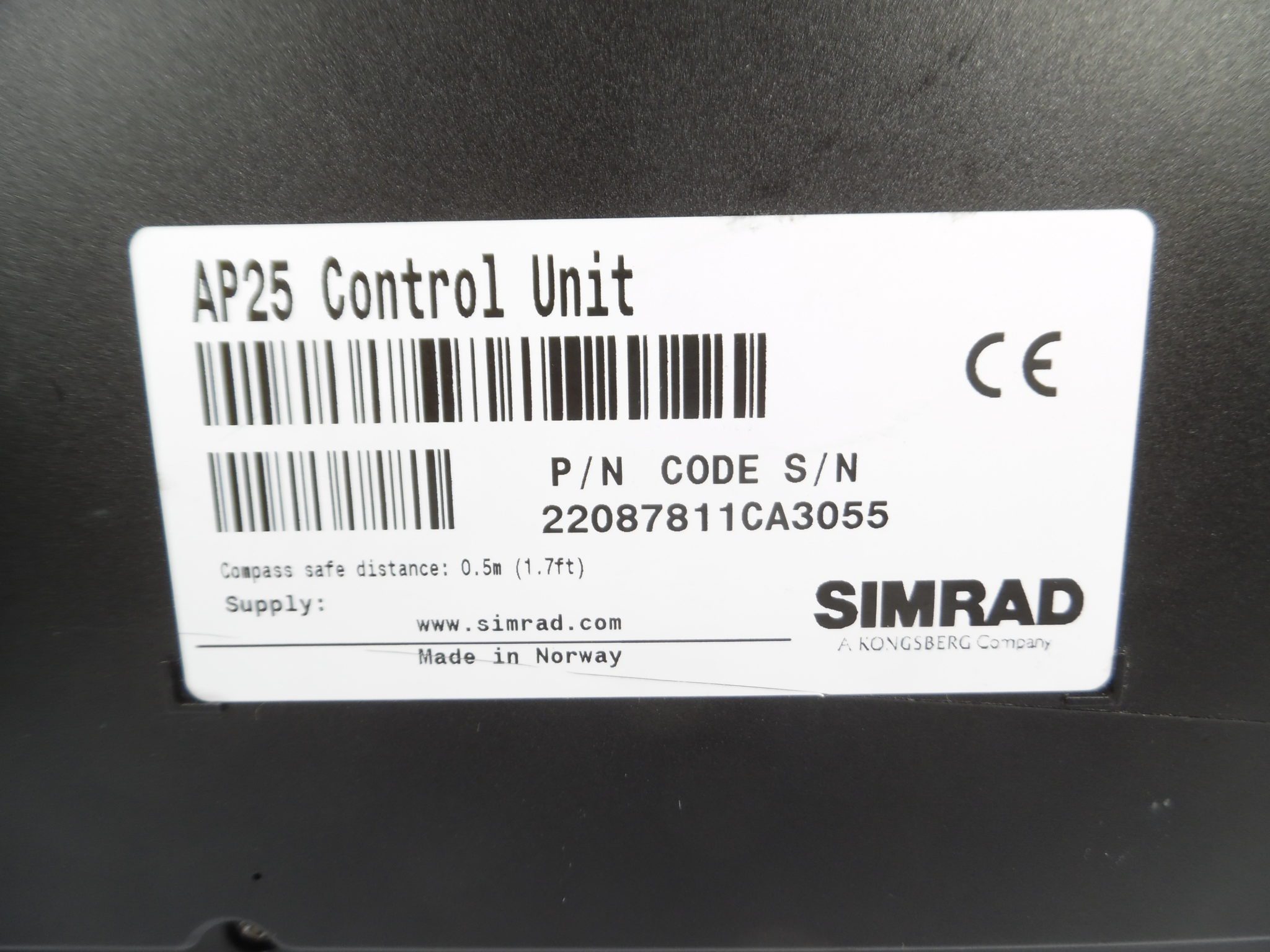 Simrad AP25 Autopilot Control Head - 22087811 Wheelhouse Condition ...