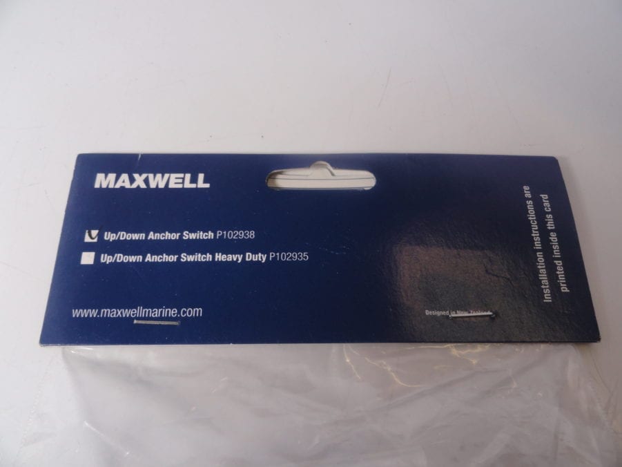Maxwell P102938 Up / Down Anchor Switch - Free US Shipping - Max Marine ...