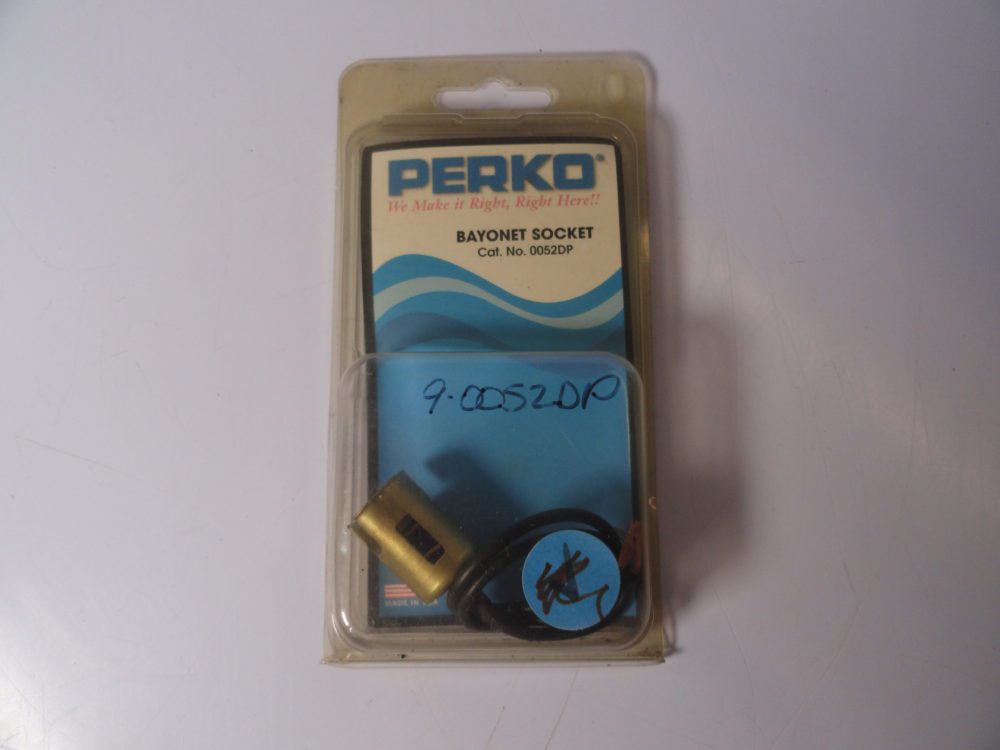 Perko 0052DP Bayonet Socket - Free US Shipping - Max Marine Electronics