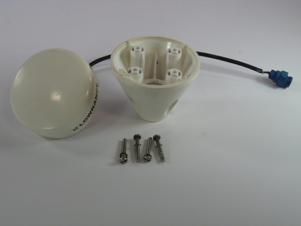 Lowrance LGC-2000 NMEA2000 GPS Antenna + Pole Base - Tested Working ...