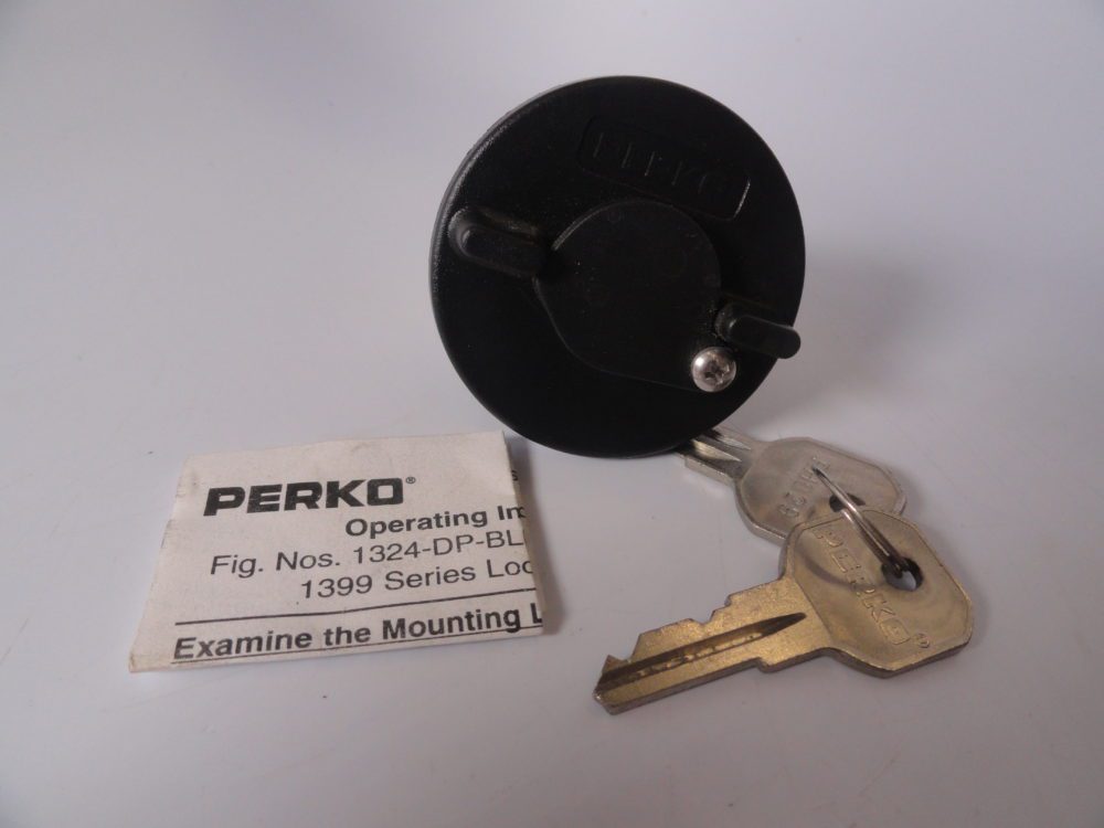 Lot of 3 Perko 1324-DP-BLK / 1324DP0BLK Locking Gas Caps - Free US ...