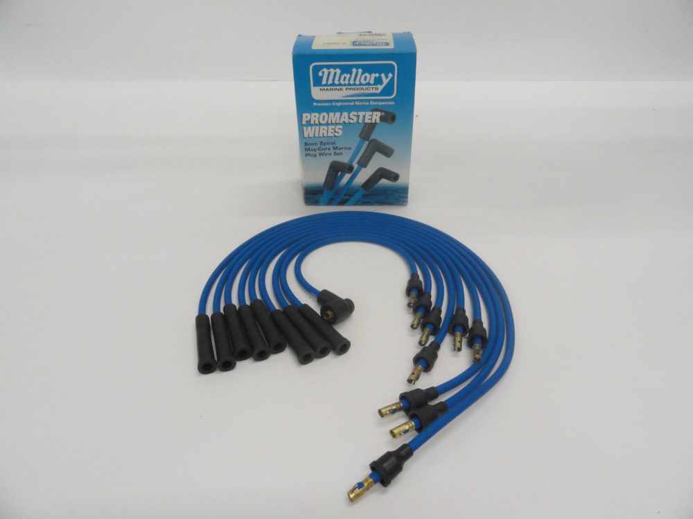 Mallory 9-28034 Plug Wire Set - Free US Shipping - Max Marine Electronics