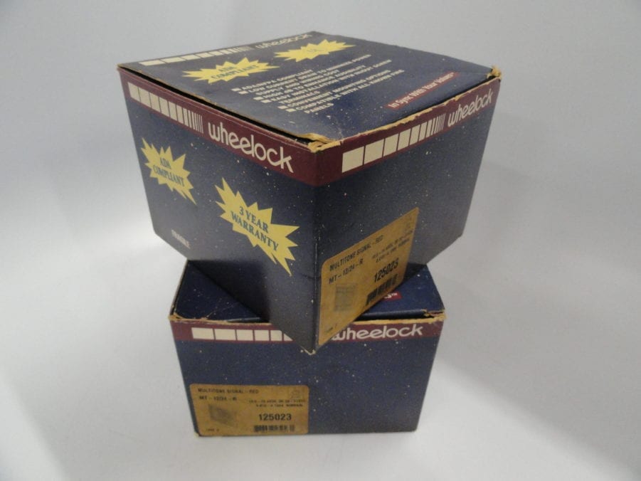 Lot of 2 Wheelock 125023 Multitone Signals (Red) - Free US Shipping ...