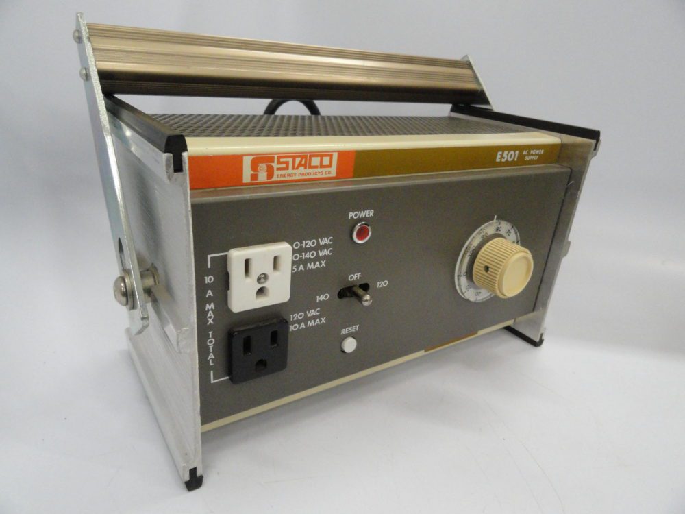 Staco E501 AC Adjustable Power Supply (10A 120V 50/60HZ) - Free US Shipping - Max Marine Electronics