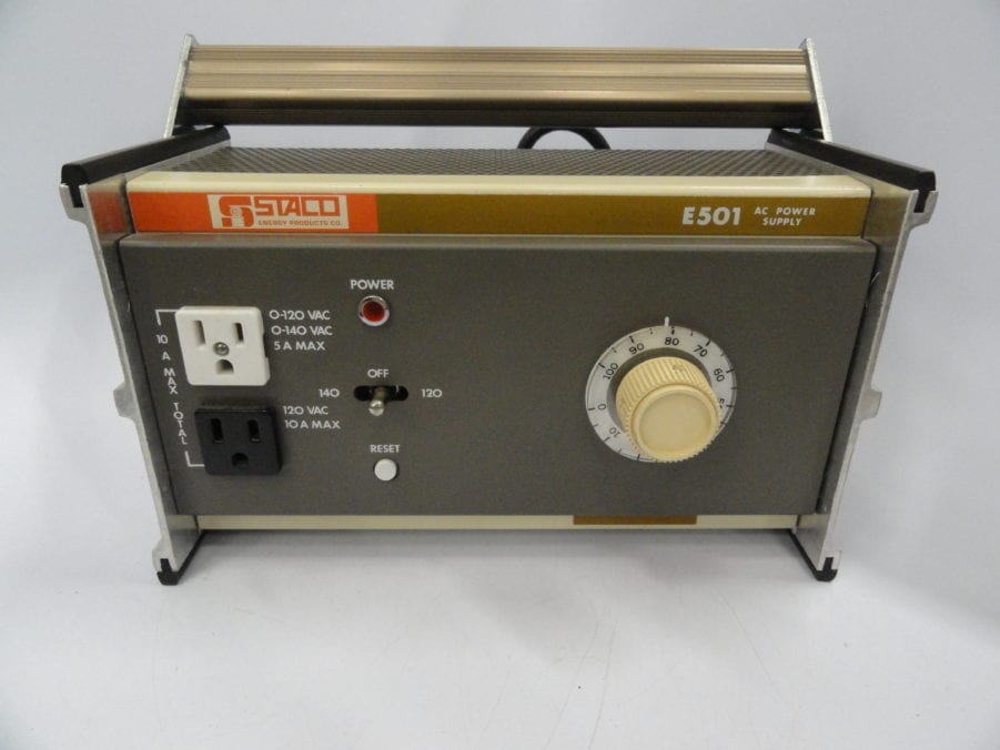 Staco E501 AC Adjustable Power Supply (10A 120V 50/60HZ) - Free US Shipping - Max Marine Electronics