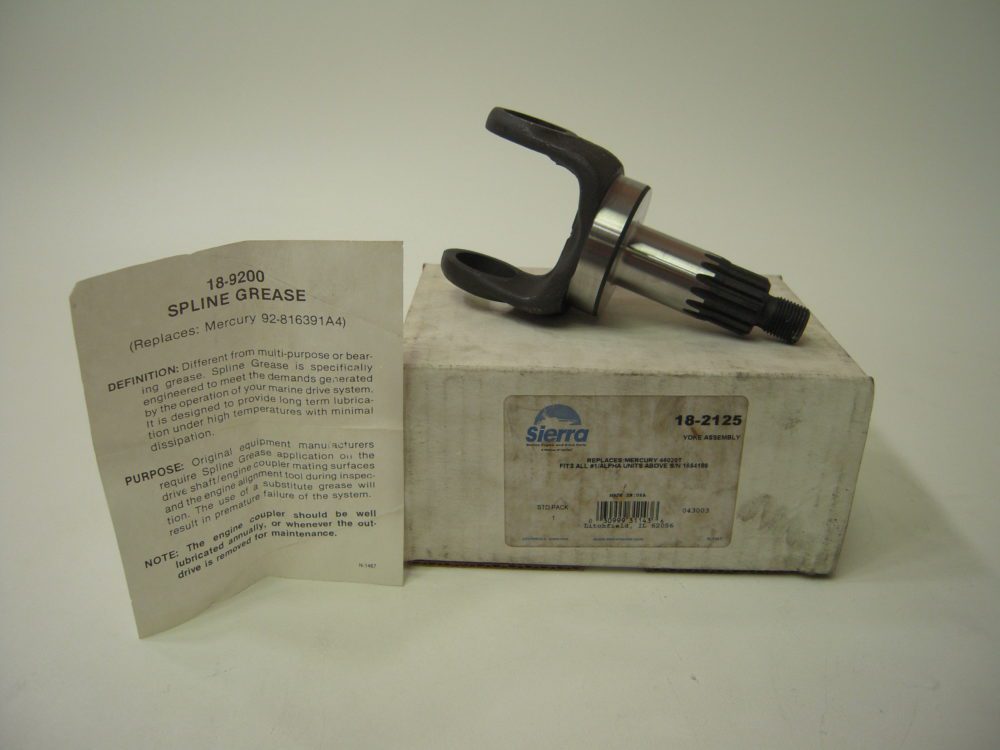 Sierra 18-2125 Yoke Assembly *Replaces Mercruiser 46020T02 39384 46020 ...