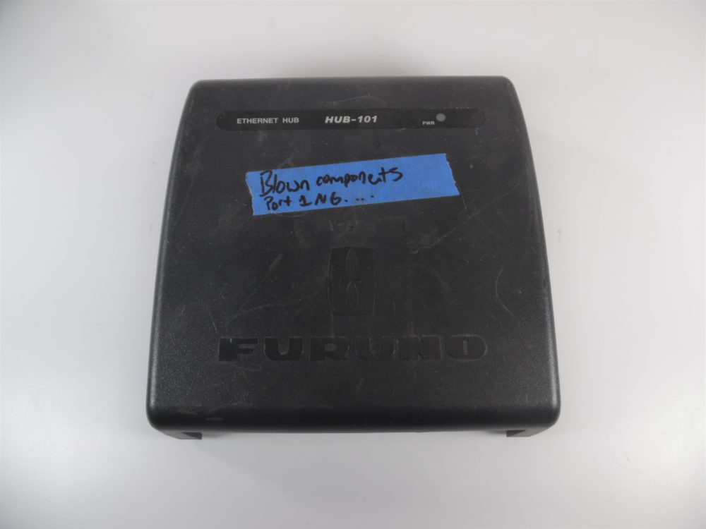 Furuno - HUB-101 Ethernet Switch Hub for Navnet 3D TZ - LOT OF 5- PARTS ...