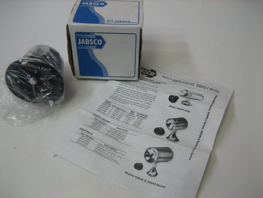 ITT Jabsco 43003-1253 Spotlight NEW SEARCHLIGHT REPLACEMENT CONTROLLER ...