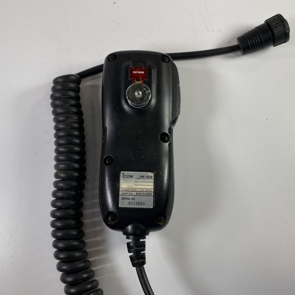 ICOM HM-162B VHF Command Microphone Mic III f/ IC-M504 / IC-M604 - Max ...