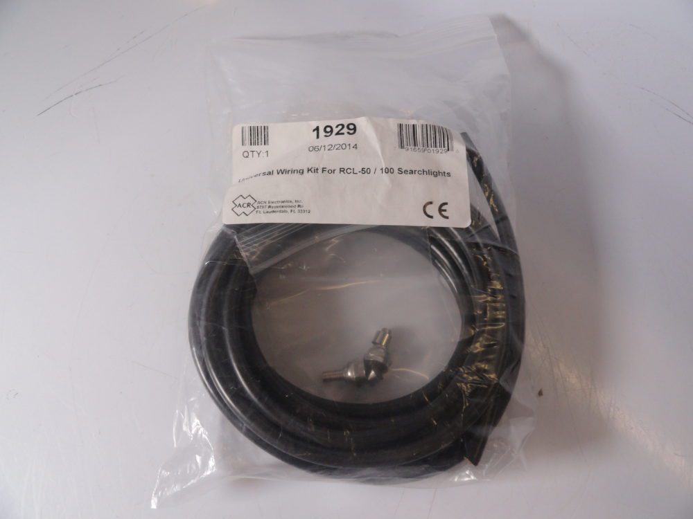 ACR 1929 Universal Wiring Kit for RCL-50 and RCL-100 Search Lights (6 ...