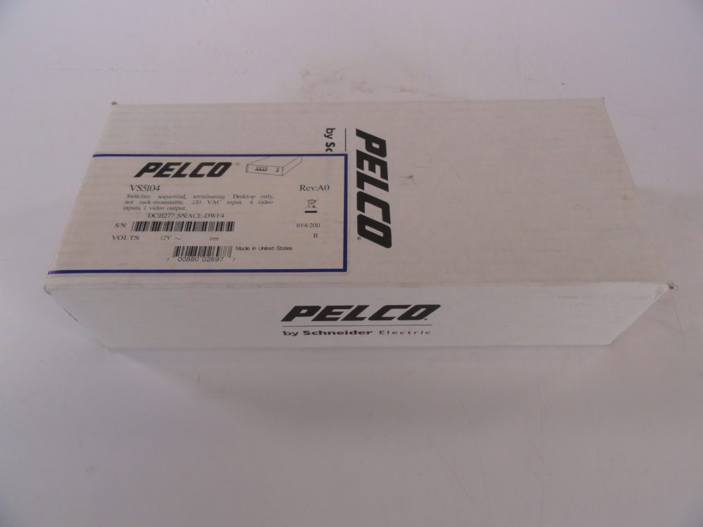 Pelco VS5104 Sequential Switcher - Free US Shipping - Max Marine ...