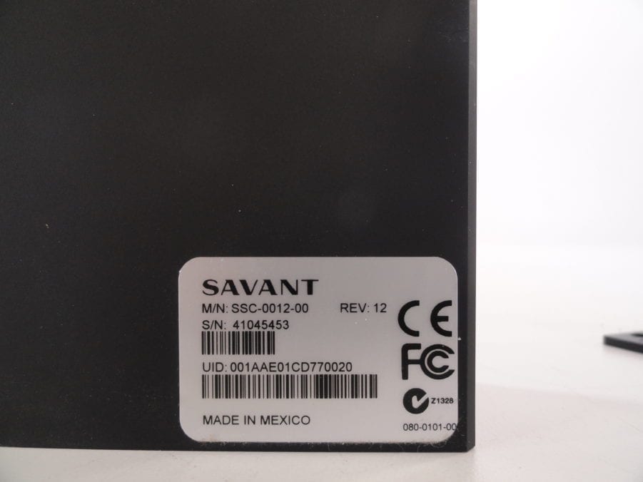 Savant SHC-2000 Smart Host with SSC-0012-00 Smart Control - Max Marine ...