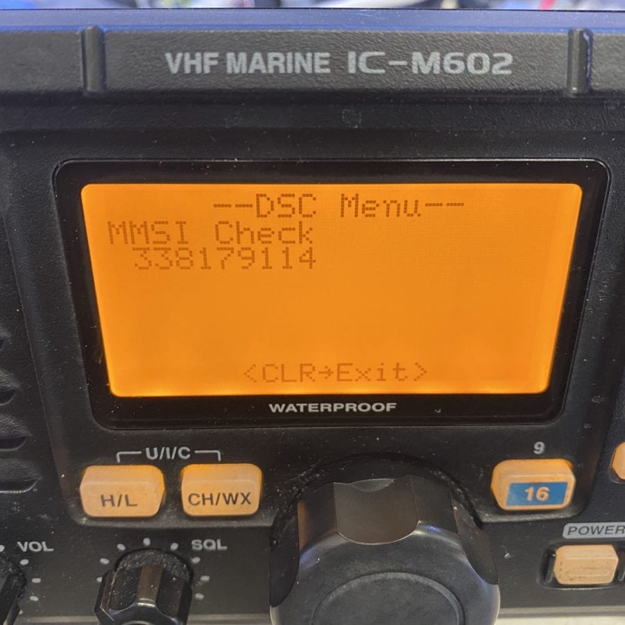 Icom IC-M602 Marine VHF Radio Transceiver - Bench Tested! - Max Marine ...