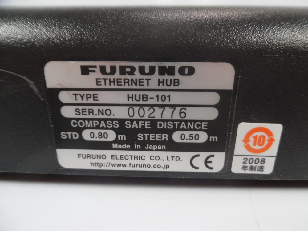 Furuno HUB-101 Ethernet Switch Hub for Navnet 3D TZ Ethernet - Tested ...