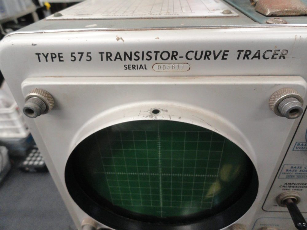 Tektronix Type 575 Transistor Curve Tracer Free Us Shipping Max Marine Electronics