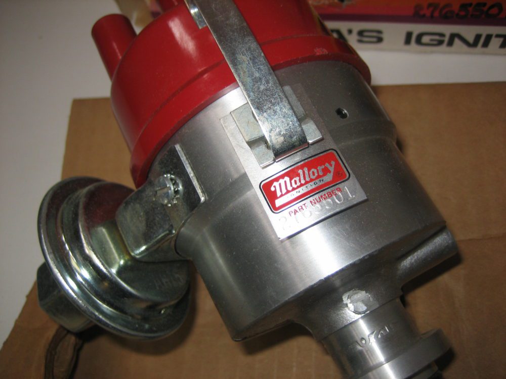 Mallory **NEW** Dual Point Vacuum Distributor 2765501 for Chevy Marine ...