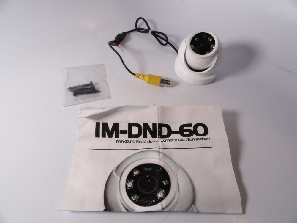 Iris IM-DND-60 Miniature Fixed Dome Camera w/ Illumination - Max Marine ...