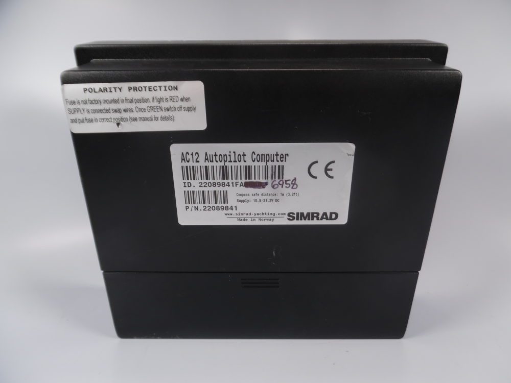 Simrad AC12 Autopilot Computer - 22089841 - For AP24/AP28 - FULLY ...