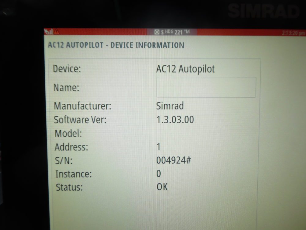 Simrad AC12 Autopilot Computer - 22089841 - FULLY TESTED - For AP24 and ...