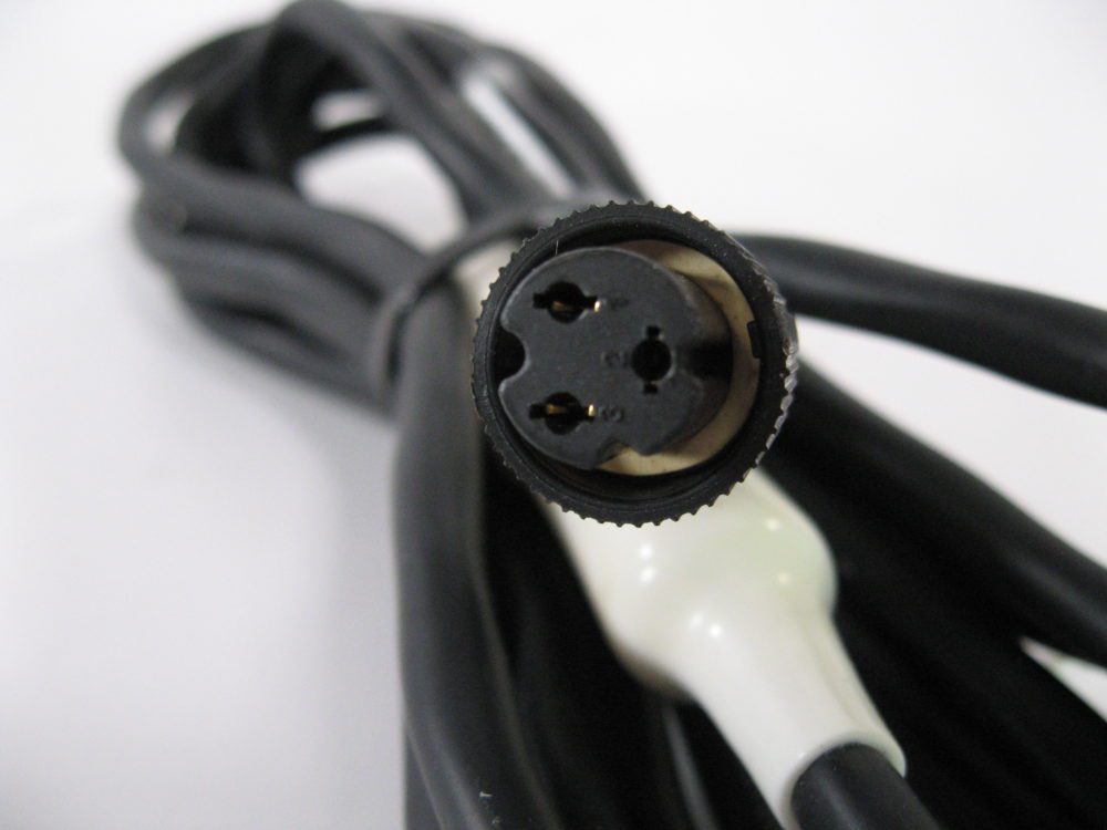 Furuno 9' 000-135-397 3 Pin Power Cable f/ FCV-582L 600L ETR 6/10 DFF1 ...