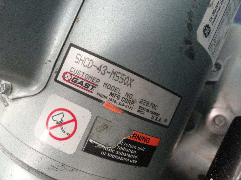 Dielectric 19-507-3600 Portable Compressor Dehydrator - Local Pickup ...